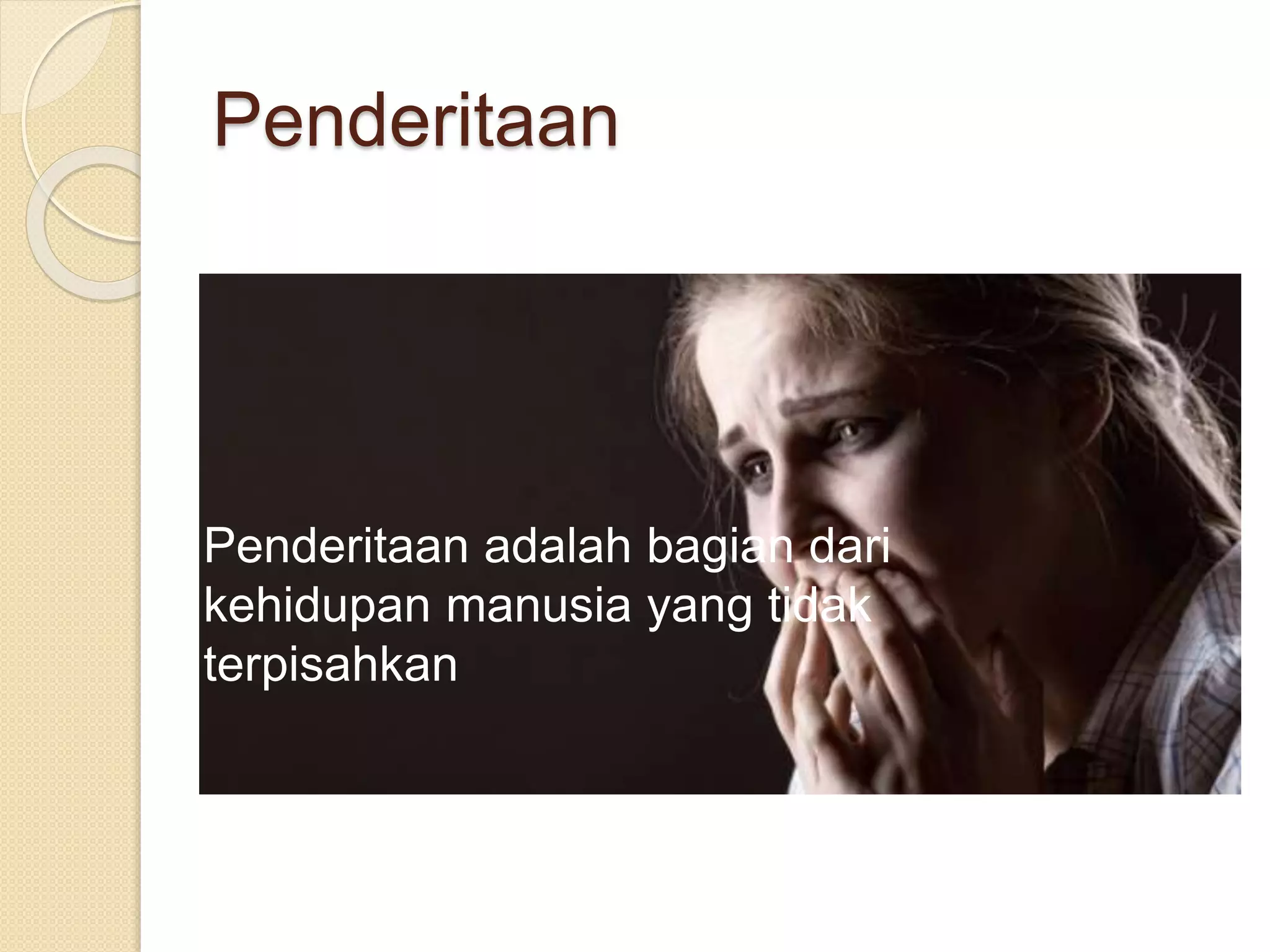 Pelajaran tentang penderitaan | PPTX