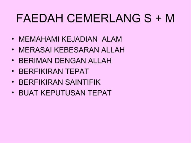 pelajar cemerlang s+m | PPT