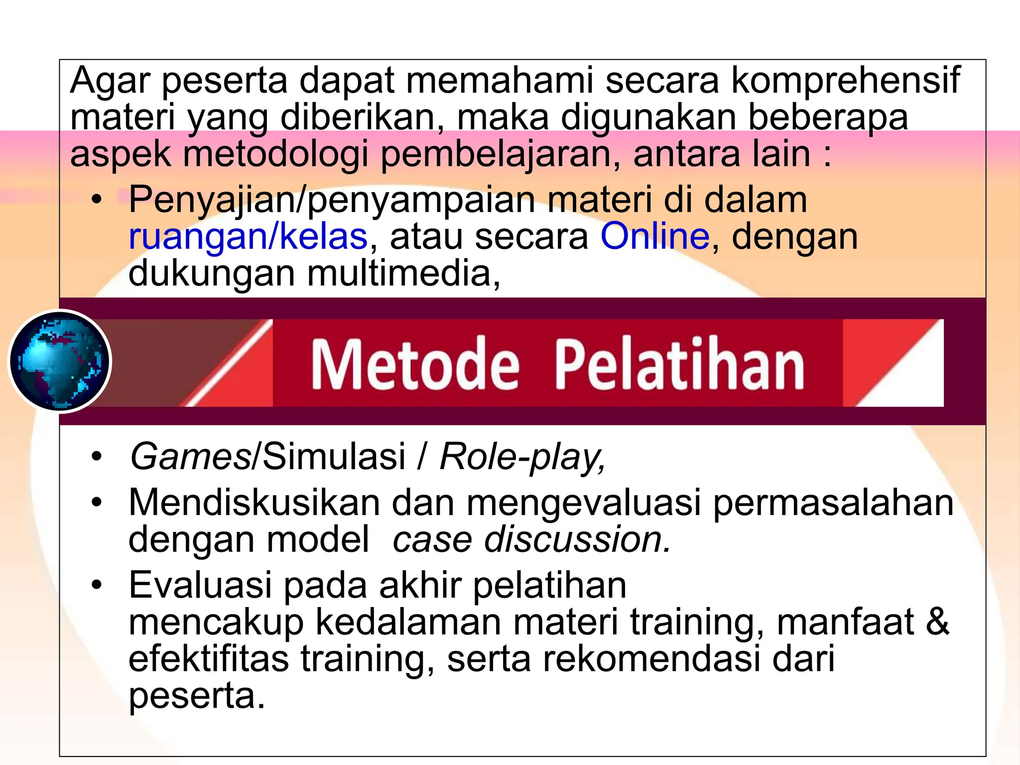 PELAKSANAAN + Link2 Materi TRAINING "Effective SUPERVISORY & LEADERSHIP ...