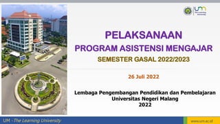 Pelaksanaan AM smt GASAL 2022.pdf