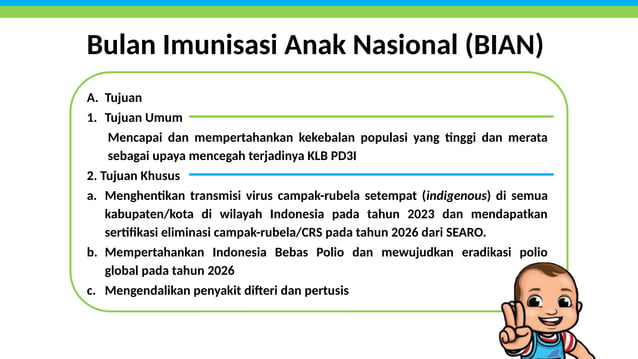 PELAKSANAAN BULAN IMUNISASI ANAK NASIONAL-BIAN 2022.pptx