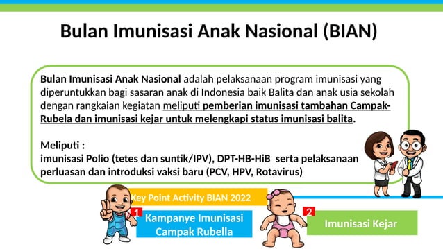 PELAKSANAAN BULAN IMUNISASI ANAK NASIONAL-BIAN 2022.pptx