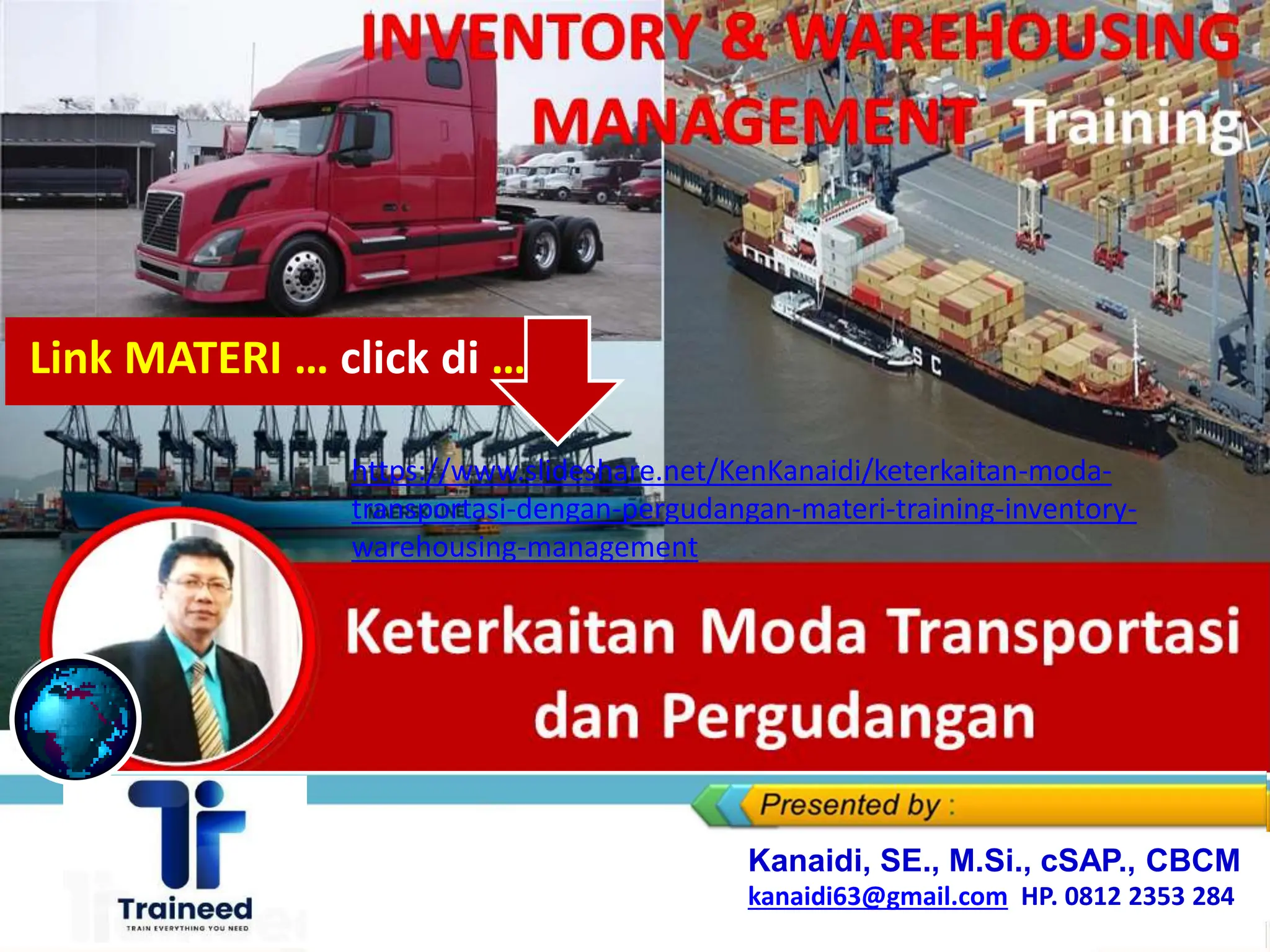 PELAKSANAAN + Link-Link MATERI Training_ "Effective INVENTORY & WAREHOUSING MANAGEMENT". | PPTX