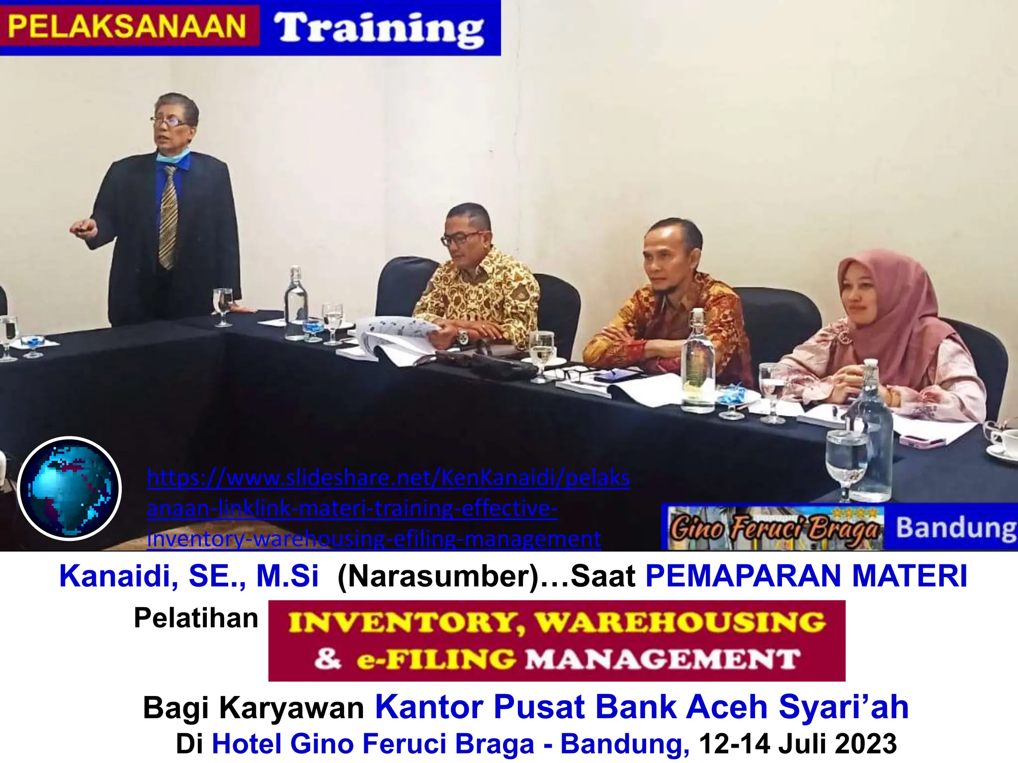 PELAKSANAAN + Link-Link MATERI Training_ "Effective INVENTORY & WAREHOUSING MANAGEMENT". | PPTX