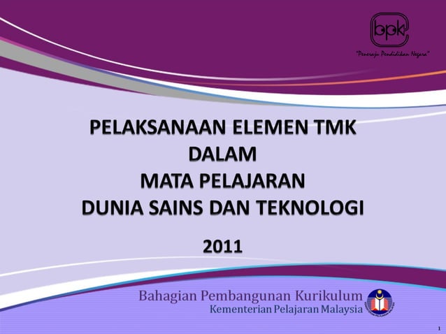 Pelaksanaan Elemen TMK dalam DST tahun 2 | PPT