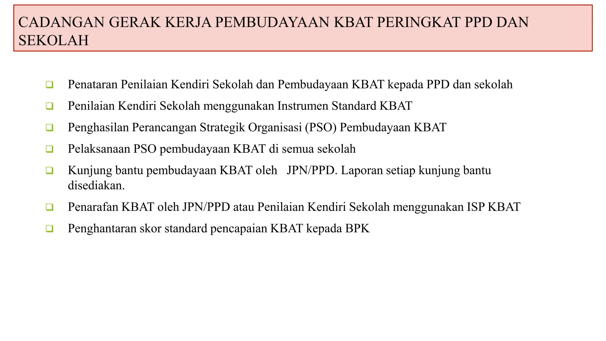 TAKLIMAT PELAKSANAAN PENARAFANSEKOLAH PERLUASAN YANG MEMBUDAYAKAN ...