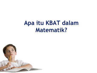 Pelaksanaan KBAT dalam Matematik | PDF