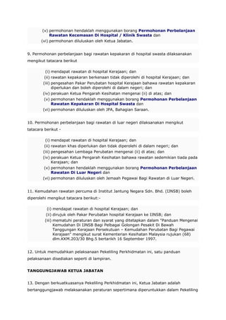 Pelaksanaan Kemudahan Perubatan Bagi Guru | PDF