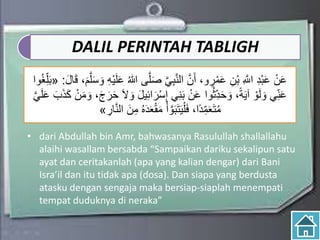 Pelaksanaan khutbah , tabligh dan dakwah di masyarakat | PPTX