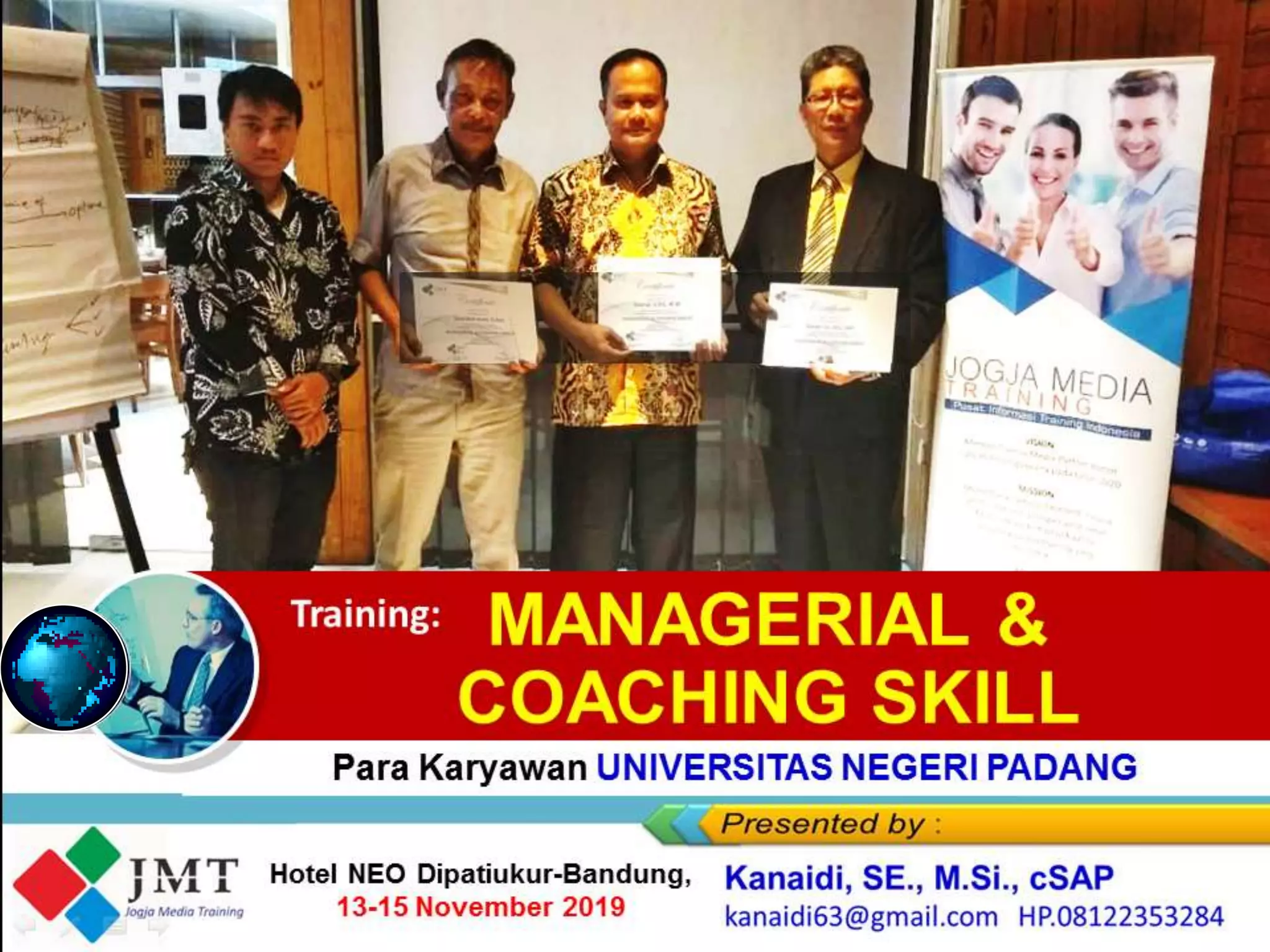 Training + Link-link Materi Training "MANAGERIAL & COACHING SKILLS" bagi Karyawan Universitas ...