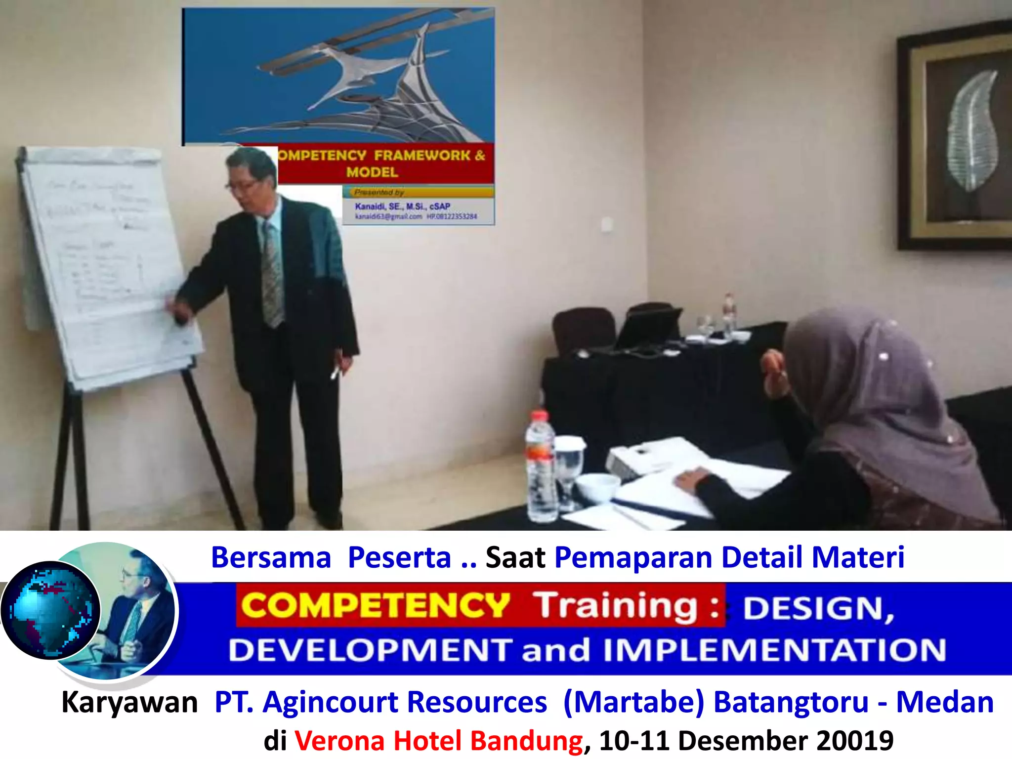 Pelaksanaan + Link-link Materi Training "HR COMPETENCY: Design, Development & Implementation" | PPT
