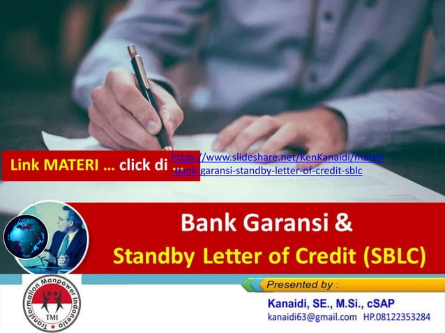 Pelaksanaan + Link-link Materi Training "Export-Import" | PPTX