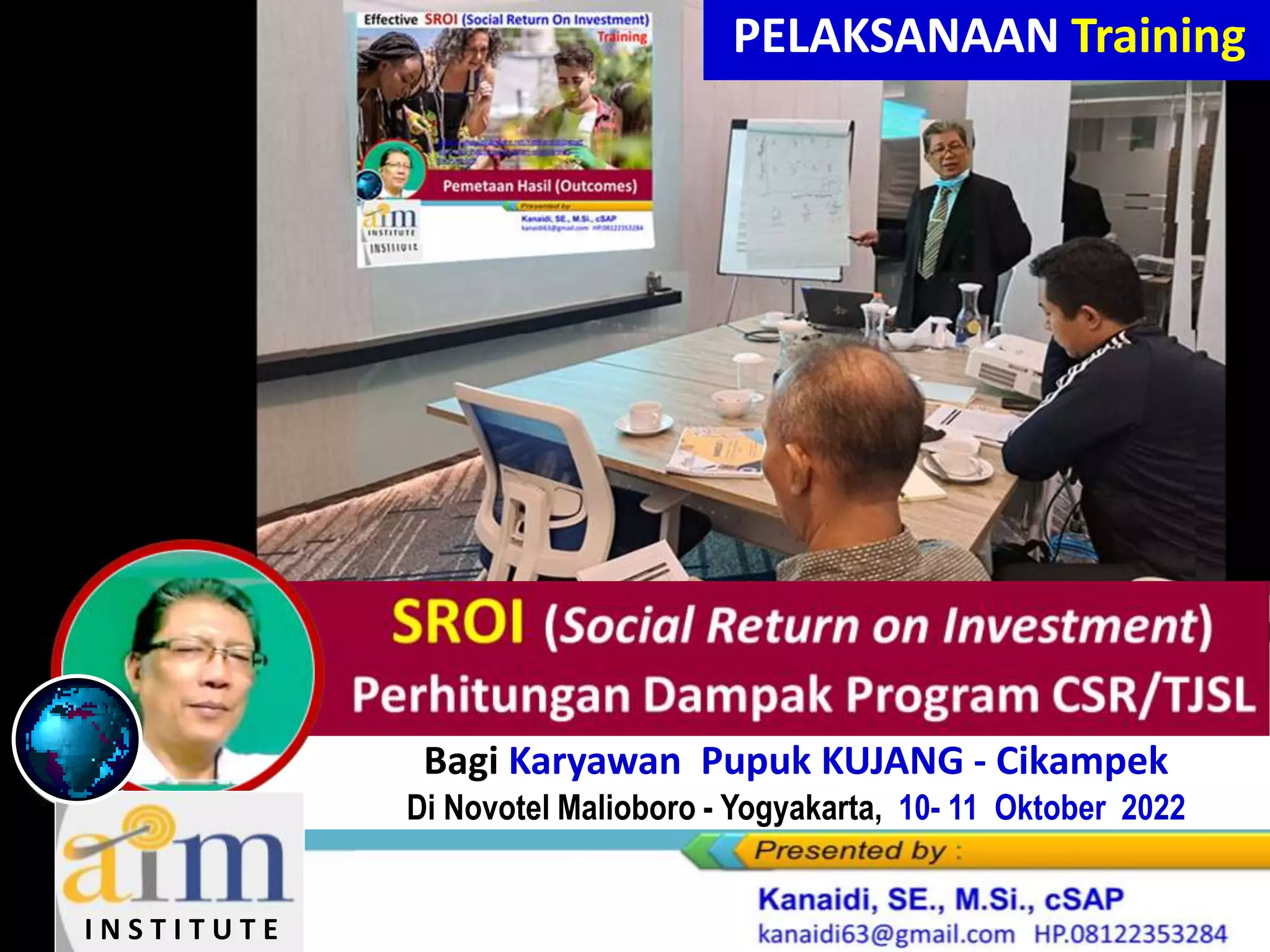 PELAKSANAAN + Link-Link MATERI Training _"Analisis SROI (Social Return on Investment)"_Pupuk ...