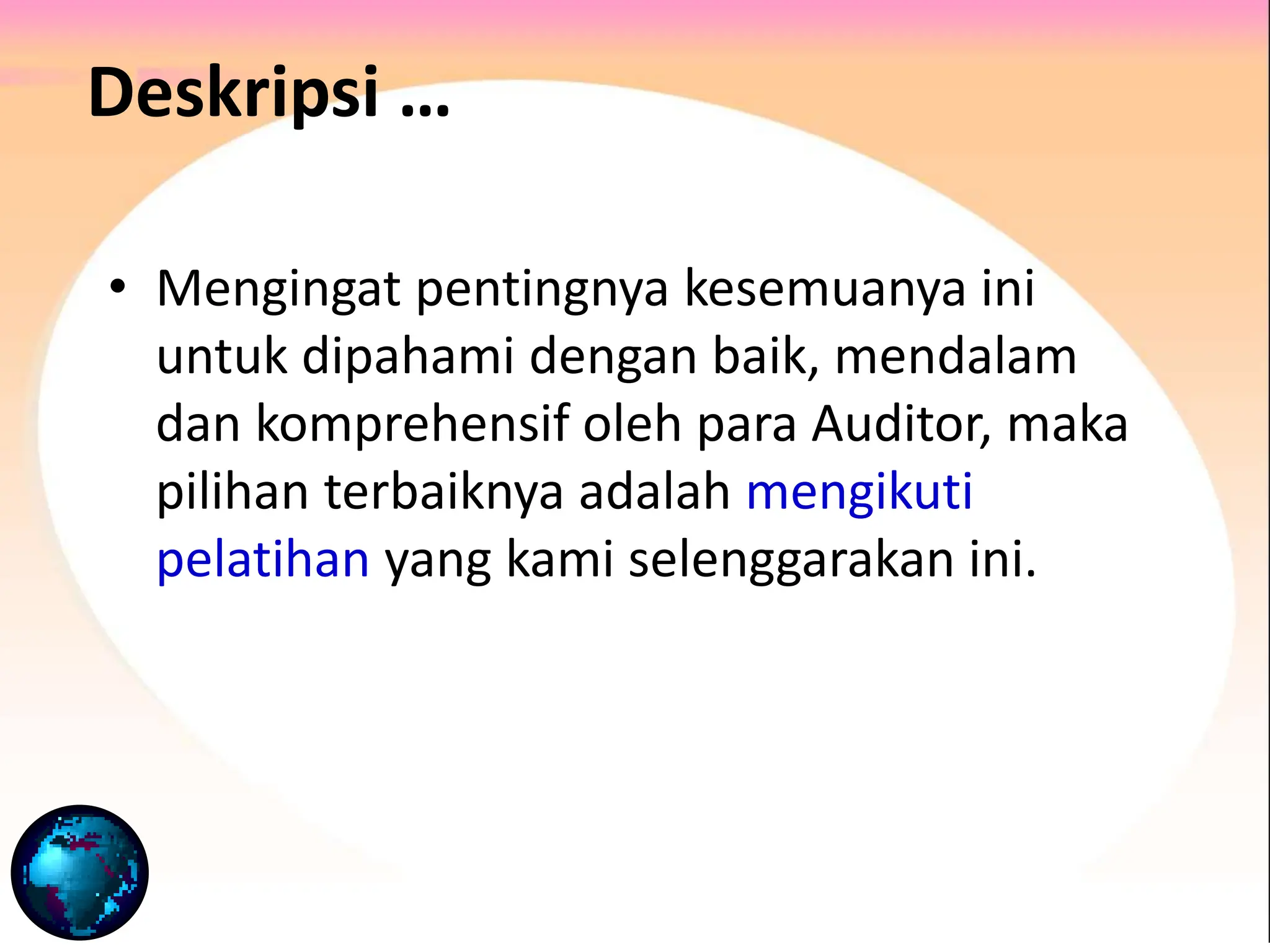 PELAKSANAAN + Link2 MATERI Training "Effective AUDIT PENGADAAN Barang ...