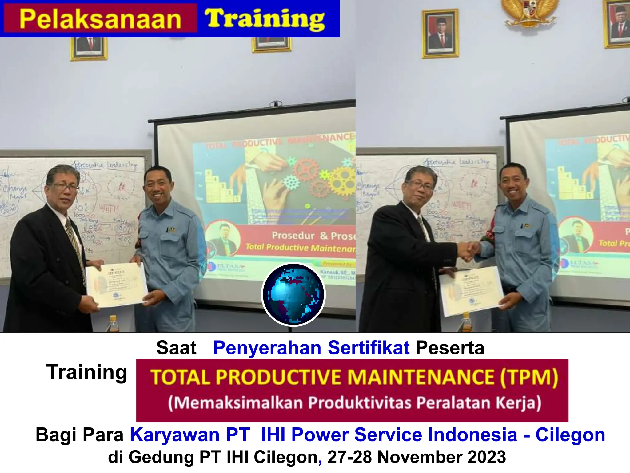 PELAKSANAAN & Link2 MATERI Training _"TOTAL PRODUCTIVE MAINTENANCE (TPM)". | PPTX