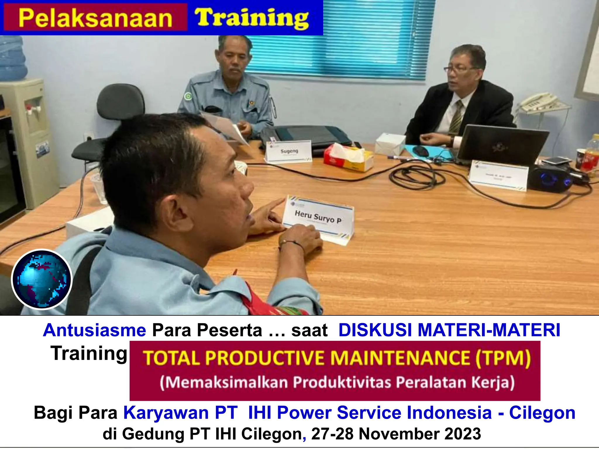 PELAKSANAAN & Link2 MATERI Training _"TOTAL PRODUCTIVE MAINTENANCE (TPM)". | PPTX