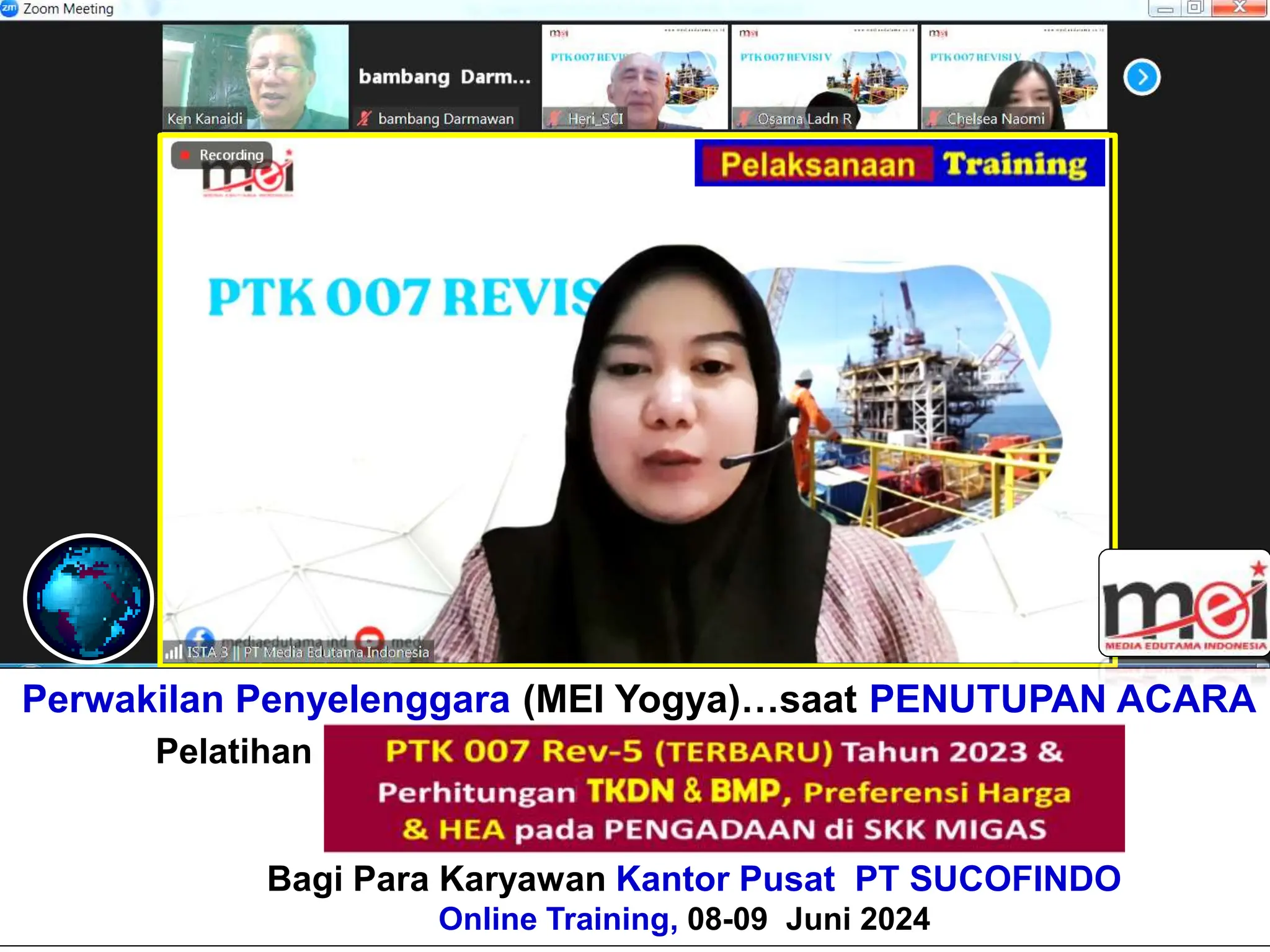 PELAKSANAAN + Link2 Materi Pelatihan_ "PTK 007 Rev-5 Tahun 2023 & Perhitungan TKDN, BMP ...