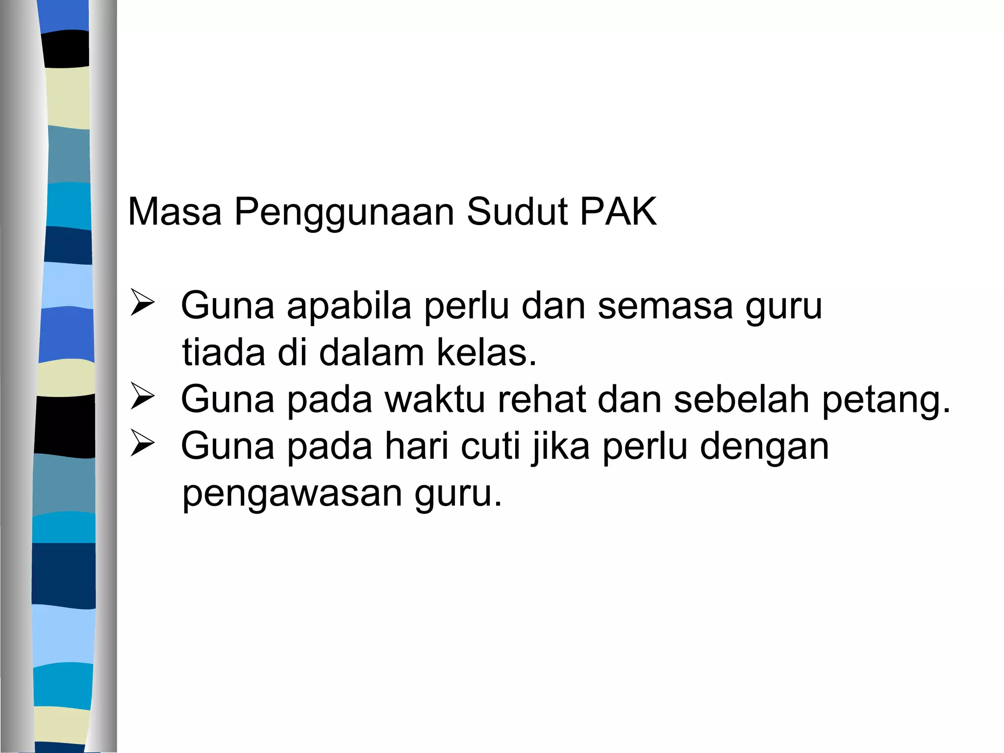 Pelaksanaan pak di dalam bilik darjah | PPT