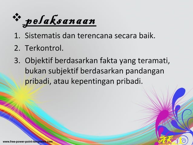 Pelaksanaan Penelitian - Presented by Jamaludin | PPT