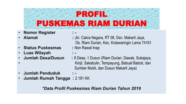 PELAKSANAAN PISPK DI PUSKESMAS RIAM DURIAN.pptx