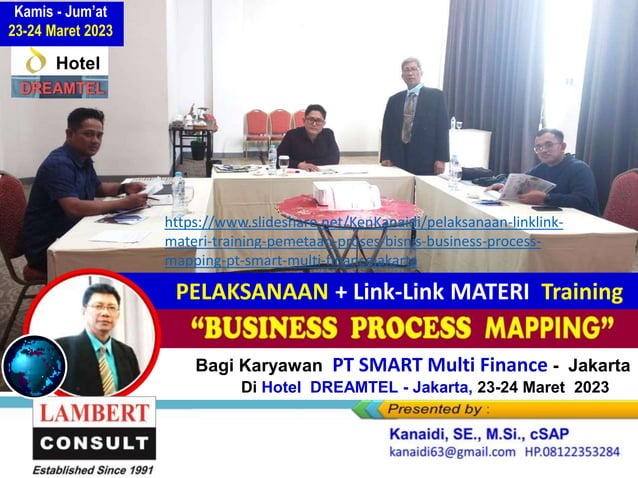 PELAKSANAAN + Link2 MATERI Training _"Business Continuity Management ...