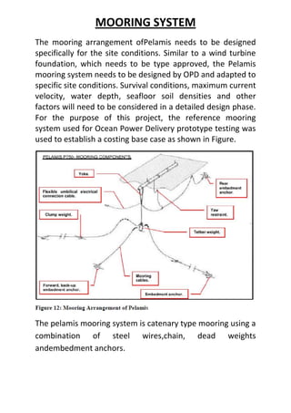 Pelamis wave energy converter seminar report | DOCX