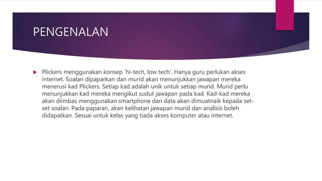 Pelancaran aplikasi plickers | PPT