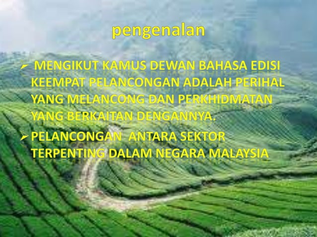 Pelancongan di malaysia | PPTX