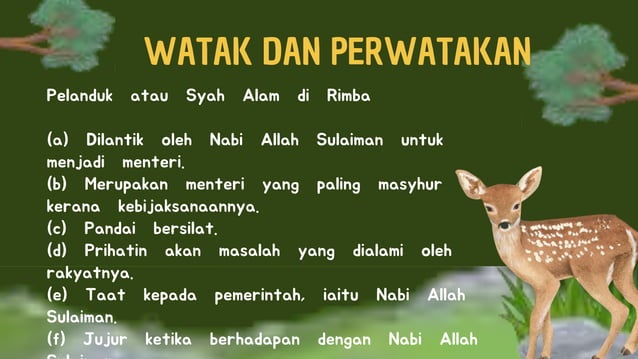 Prosa Tradisional Pelanduk Mengajar Memerang T2.pptx