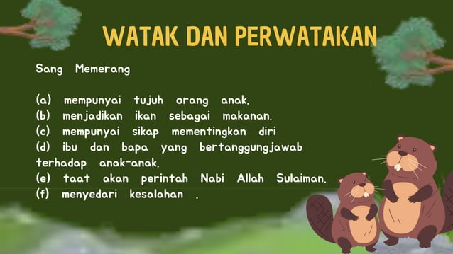 Prosa Tradisional Pelanduk Mengajar Memerang T2.pptx