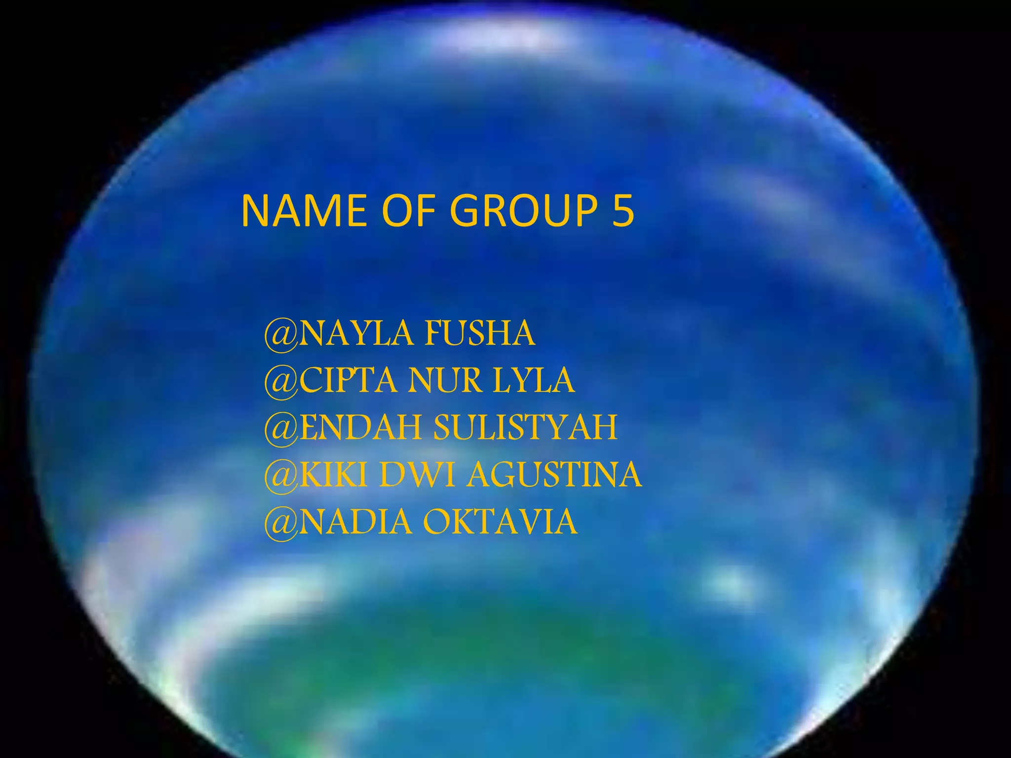 Pelanet uranus dan neptunus | PPTX