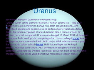 Pelanet uranus dan neptunus | PPTX