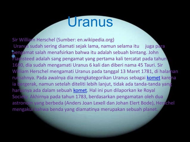 Pelanet uranus dan neptunus | PPTX
