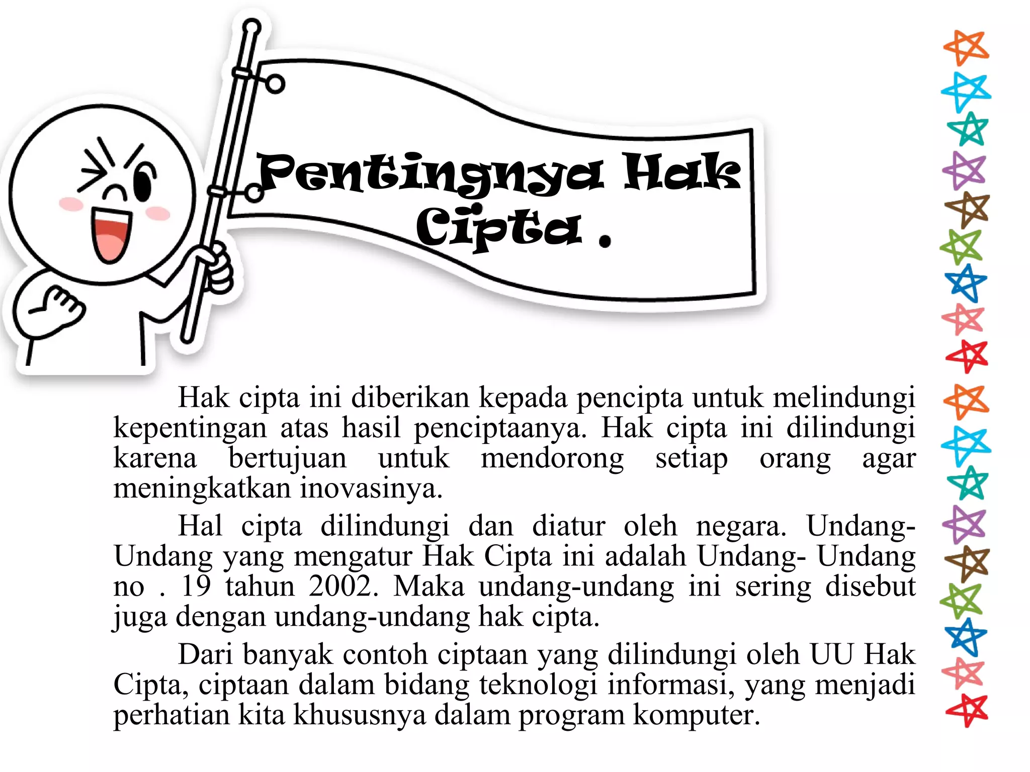 Pelanggaran hak cipta | PPT