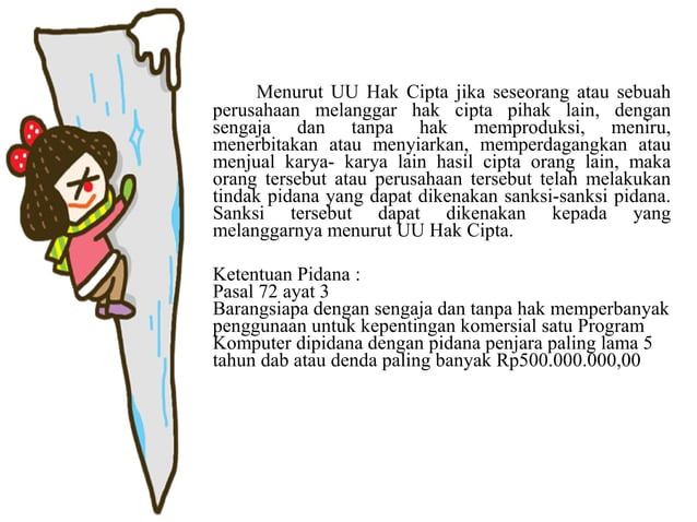 Pelanggaran hak cipta | PPT