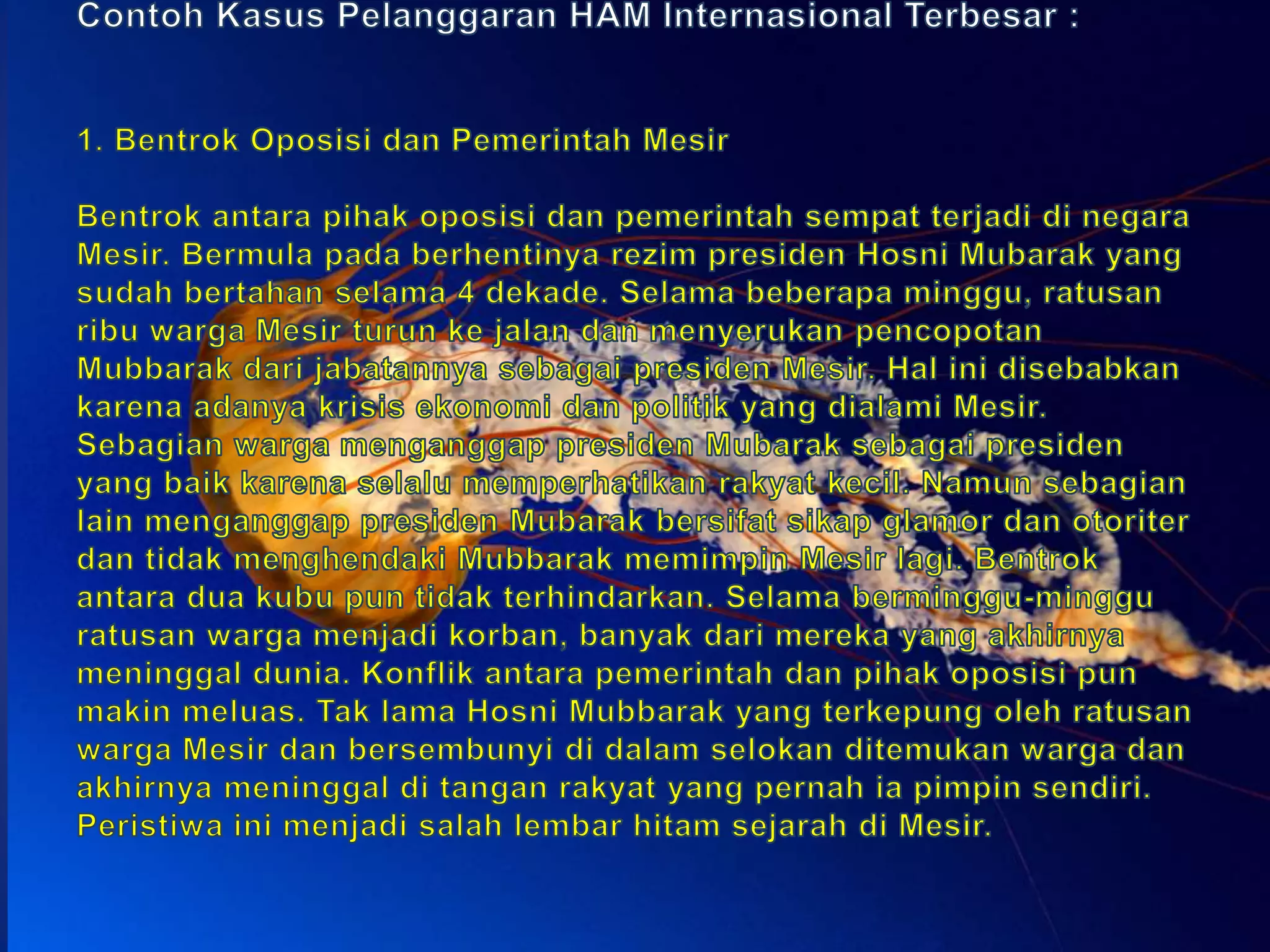 Pelanggaran ham | PPTX