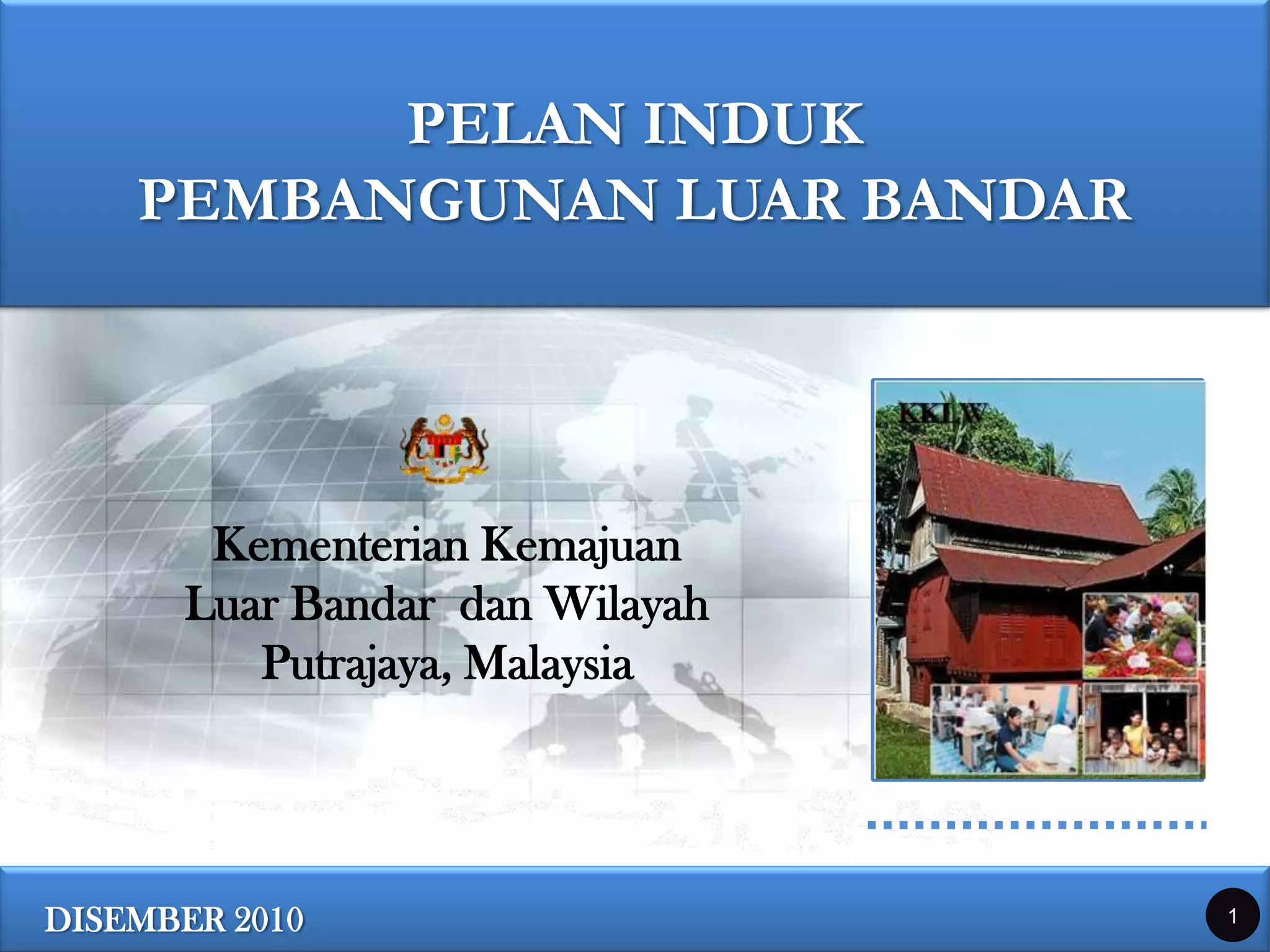 Pelan induk pembangunan luar bandar KKLW | PDF