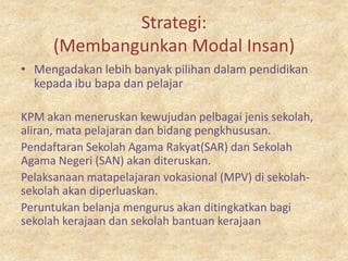 Pelan Induk Pembangunan Pendidikan (PIPP) | PPTX
