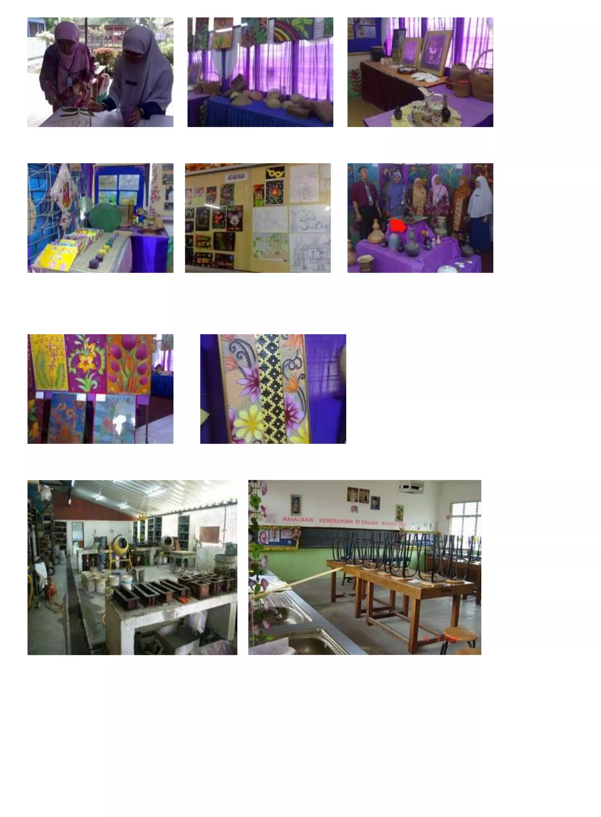 Pelan lantai bilik pendidikan seni visual 01 | DOCX