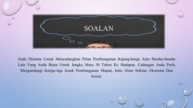 Pelan pembangunan bandar Baling, Kedah untuk jangka masa 30 tahun ke ...
