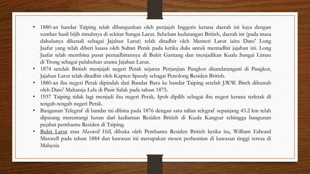 Pelan pembangunan bandar taiping (lmcp1532) | PPT