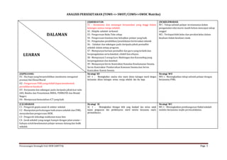 CONTOH PELAN STRATEGIK UNIT HEM | DOCX