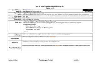 Pelan strategik kaunseling edit 2020 | DOCX