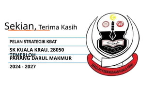 PELAN STRATEGIK ORGANISASI - KOKURIKULUM.pptx
