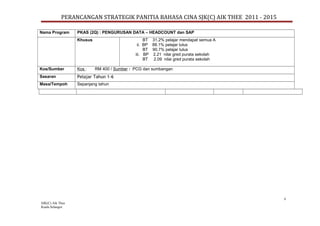 Pelan strategik panitia bc 1 a | DOC