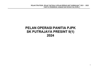 PELAN STRATEGIK, PELAN TAKTIKAL & PELAN OPERASI UNIT KURIKULUM PJPK ...