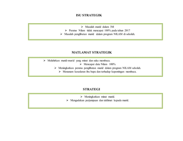 Pelan strategik,taktikal dan operasi nilam 2018 2022 | DOCX