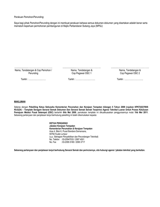 Pelan tambahan dan ubahsuai | PDF