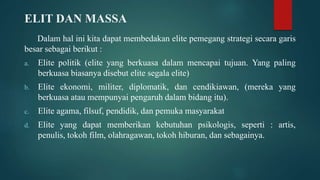Pelapisan sosial dan kesamaan derajat | PPTX