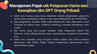 Pelaporan Harta dan Kewajiban Pada PPH OP_Kelompok 6 (1).pptx